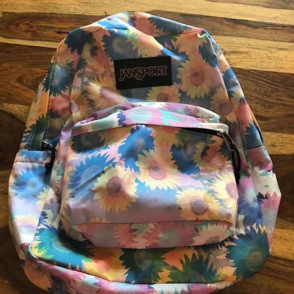 Jansport | Bags | Jansport Floral Backpack | Poshmark